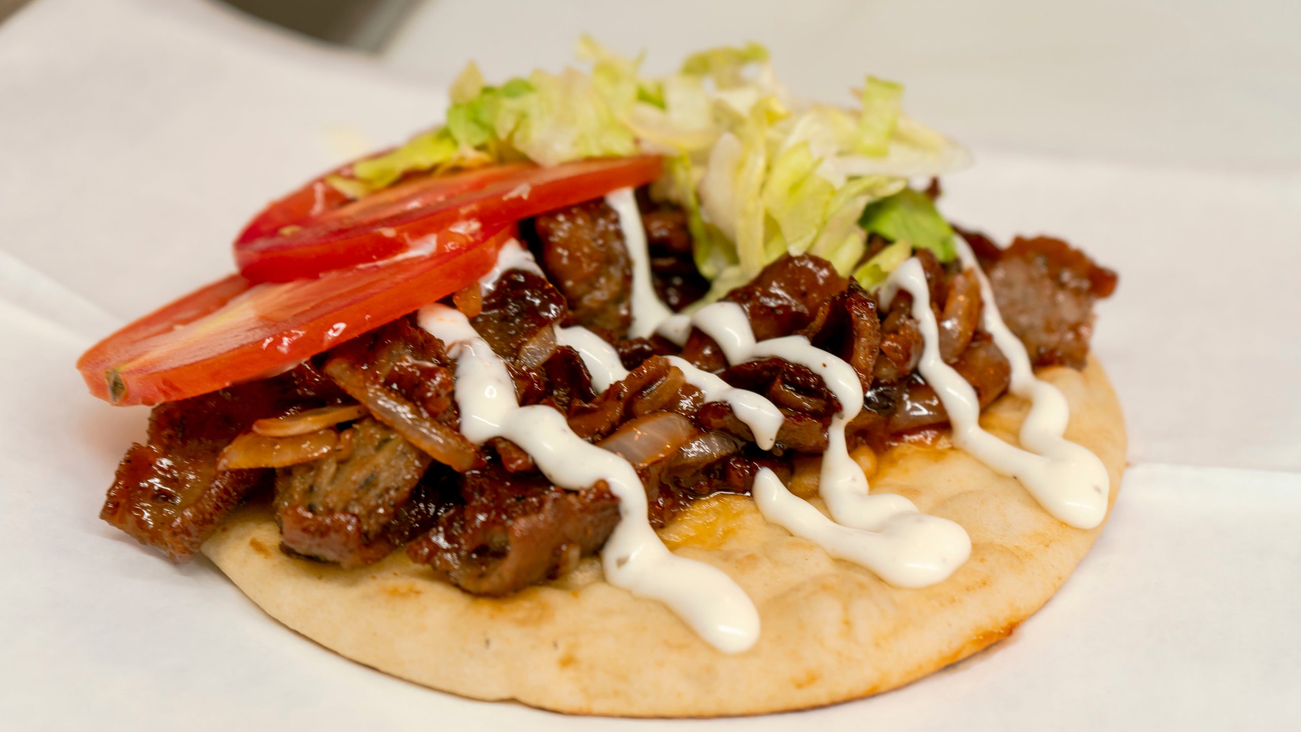 Western BBQ Gyro | Shah's The American Gyro
